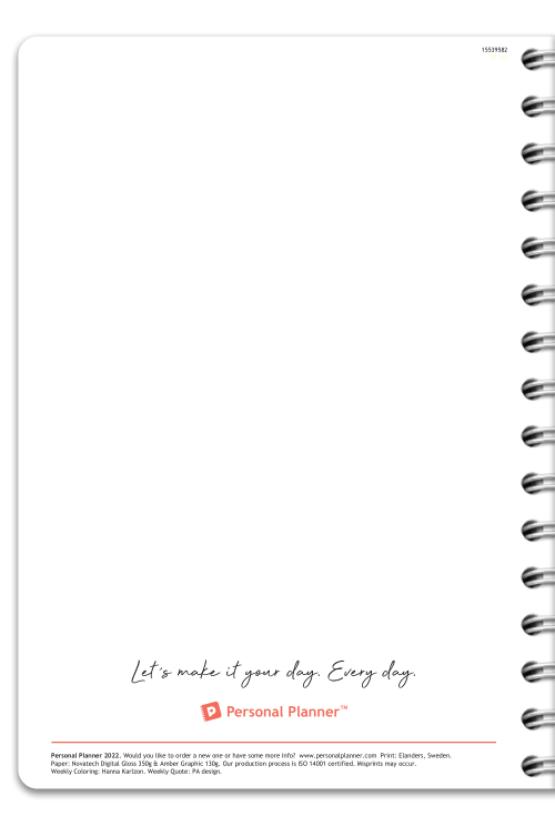 Customize a Personal Planner™ to suit your needs - Personal